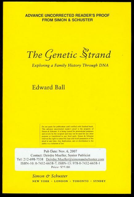 The Genetic Strand: Exploring a Family History Through DNA