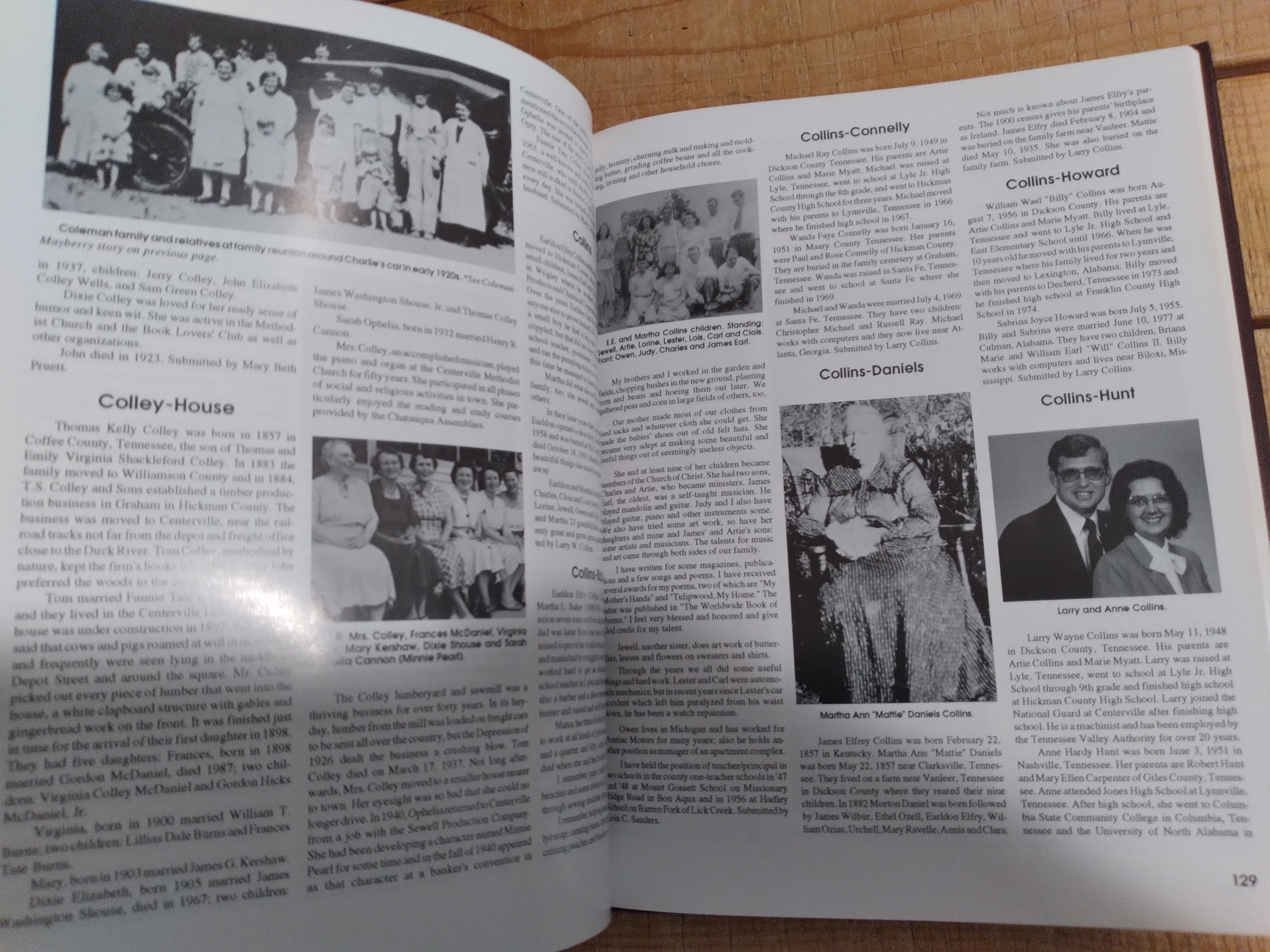 Hickman County, Tennessee, 1807-1993